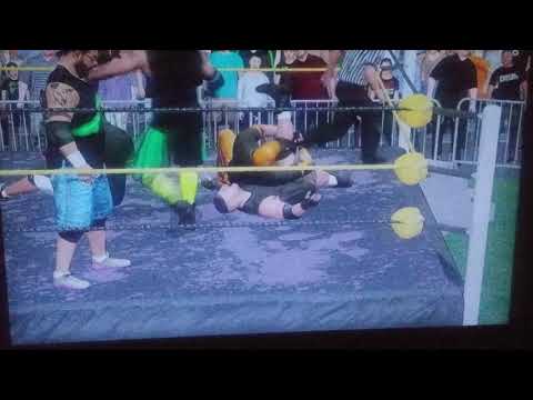 WWE 2K17 (PS4): Grim, Duhop, & Attackslug vs. Jerry Travone, Vee Infuso ...