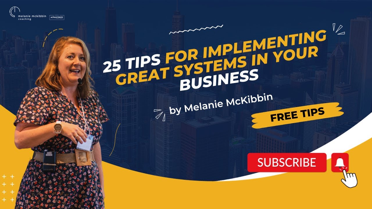25 Tips for Implementing Great Systems in Your Business - YouTube