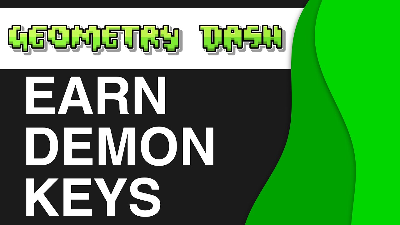 How to Earn Demon Keys In Geometry Dash (2024) - YouTube