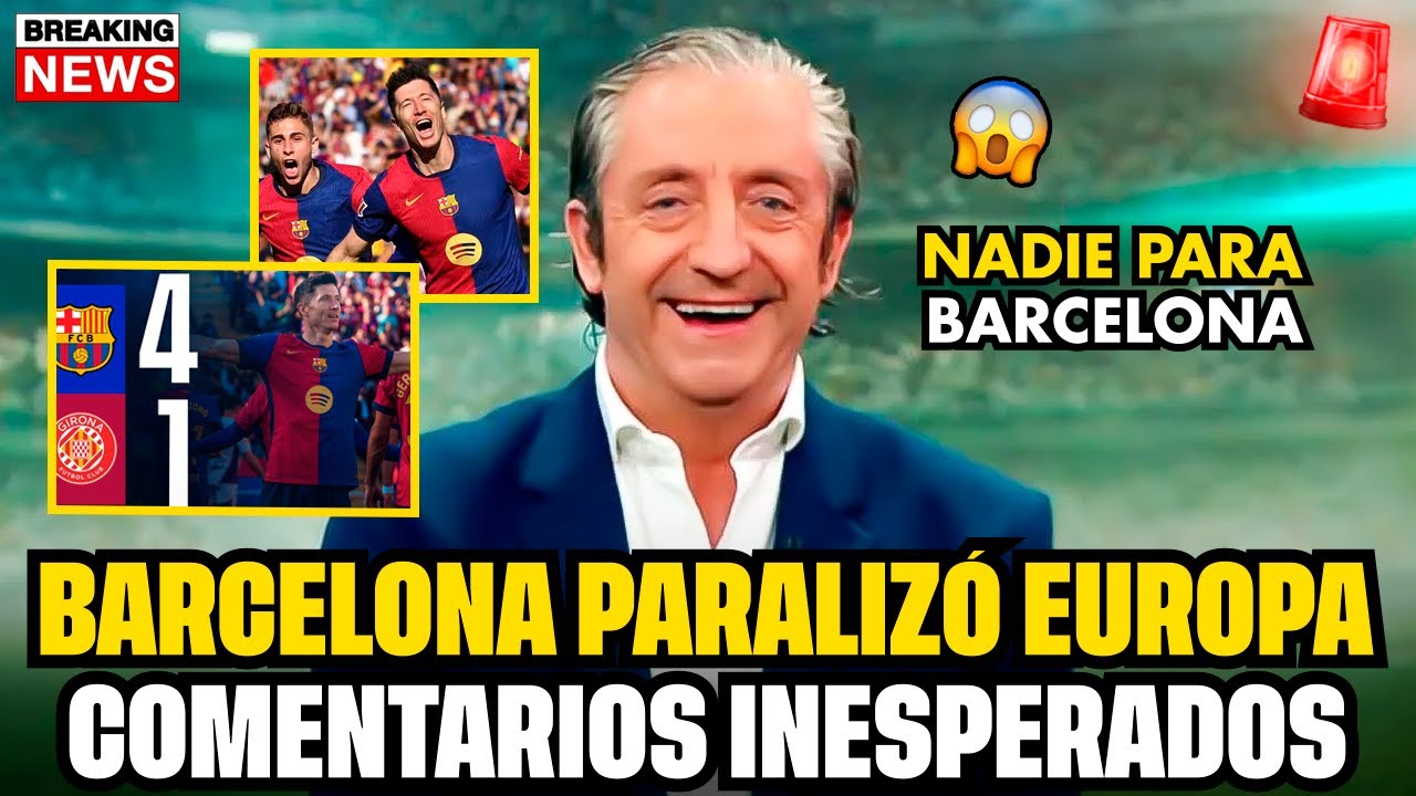 NO CREERÁS LO QUE DIJO JOSEP PEDROL TRAS LA VICTORIA DEL BARCELONA POR ...