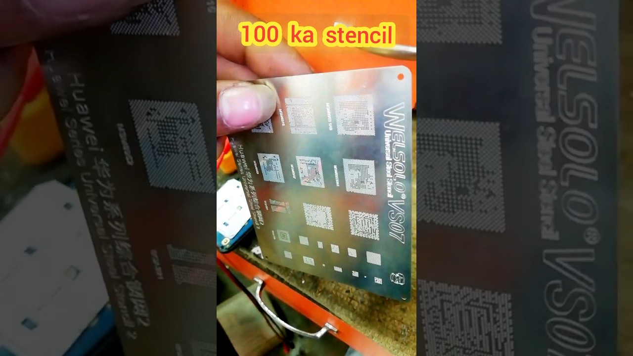 How to mobile Cpu ic reballing tool #mobilerepair #viral #subscribe ...