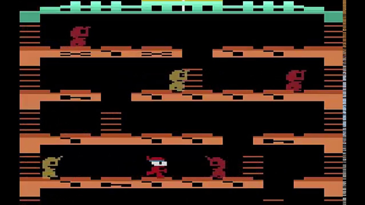 Mr. Do Castle - Atari 2600 /Preview /Gameplay - YouTube