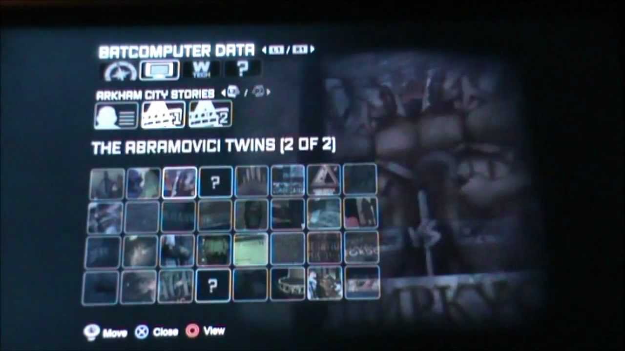 Batman Arkham City- Abramovici twins united and chatting Easter Egg ...