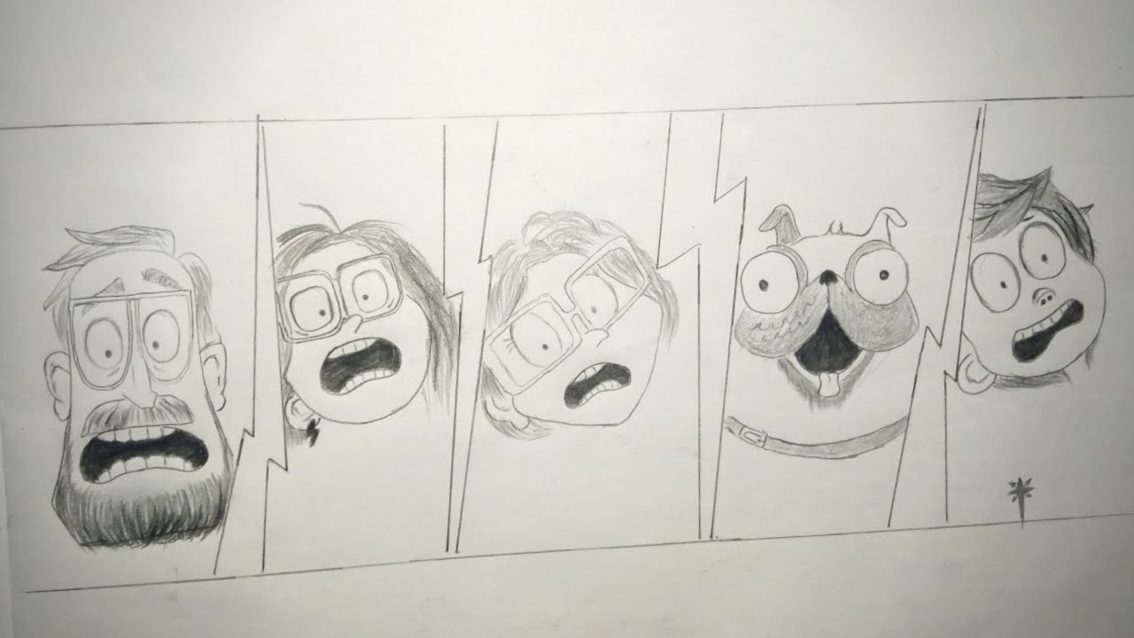 How to draw the Mitchells | The Mitchells vs. The Machines |drawing ...