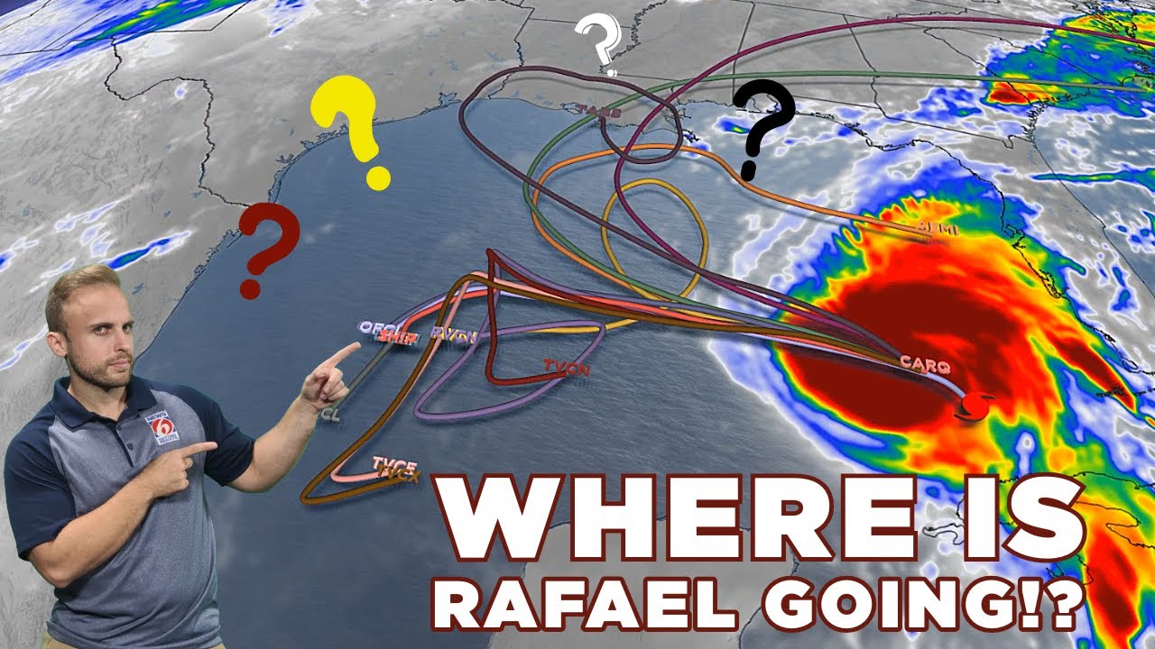 TROPICAL UPDATE | Where is Rafael going?! - YouTube