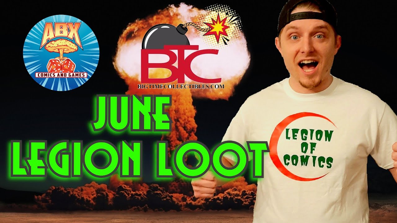 June Legion Loot Prize - CGC Slab - Exclusives - KEY Comics - YouTube