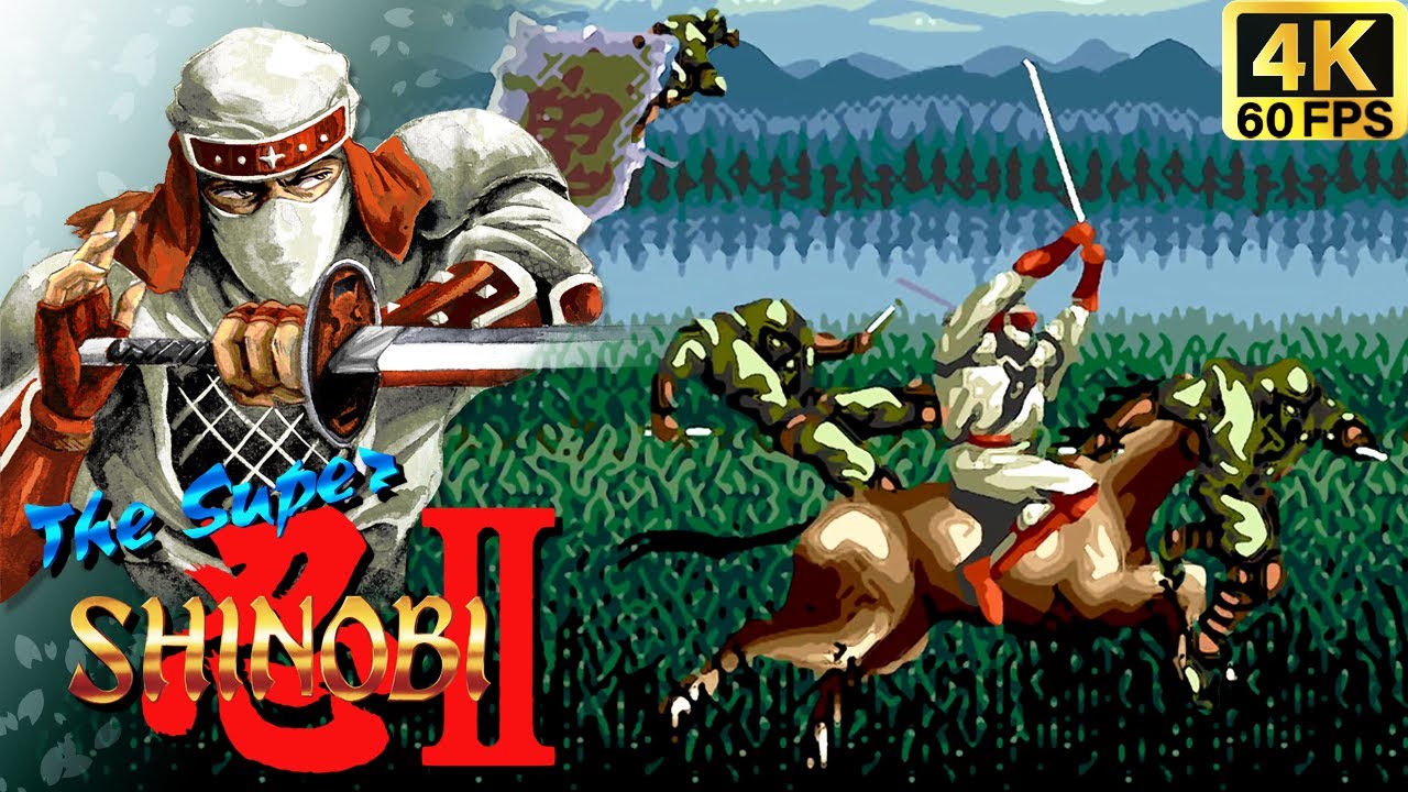 The Super Shinobi II [1993/MD][1CC] 4K 60FPS - YouTube