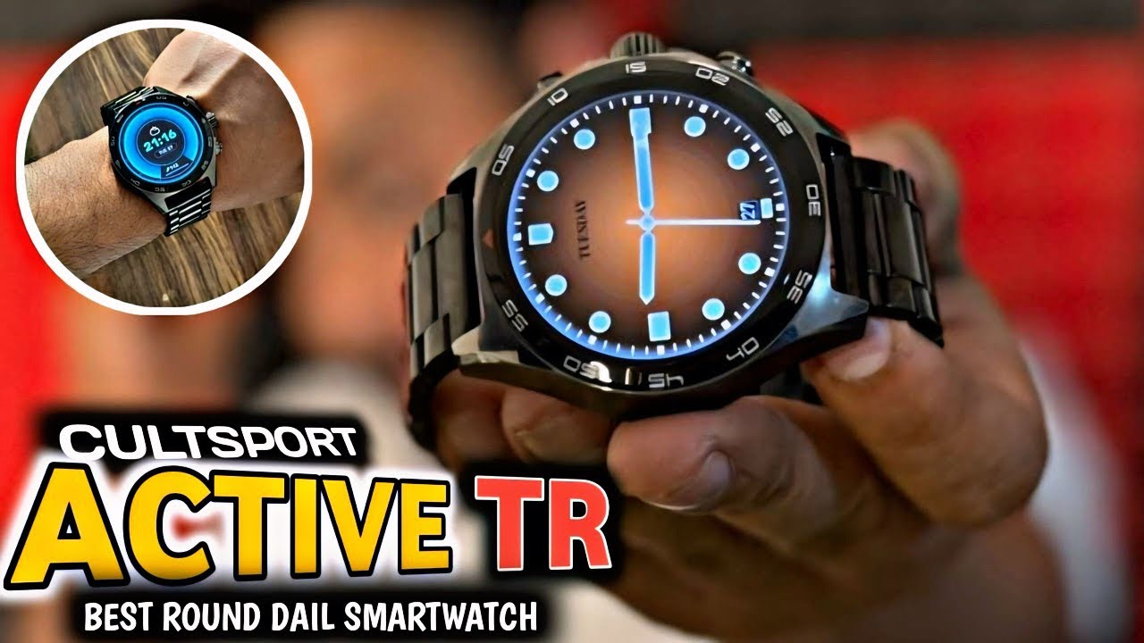 This is A premium smart watch*Cult watch Active TR unboxing & review⚡️1 ...