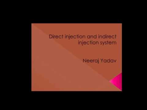 Direct injection and Indirect injection engine - YouTube