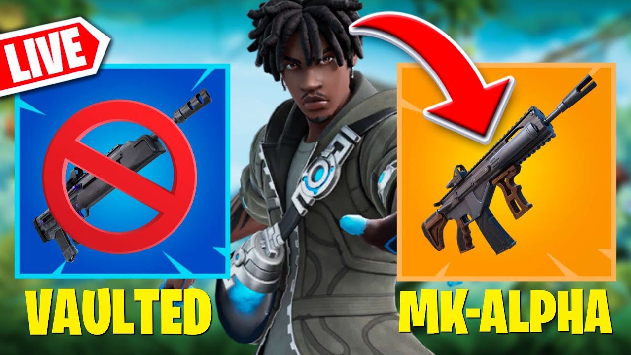 LIVE - THE MK7 IS BACK | PLAYING FORTNITE CHAPTER 4 SEASON 3 - YouTube