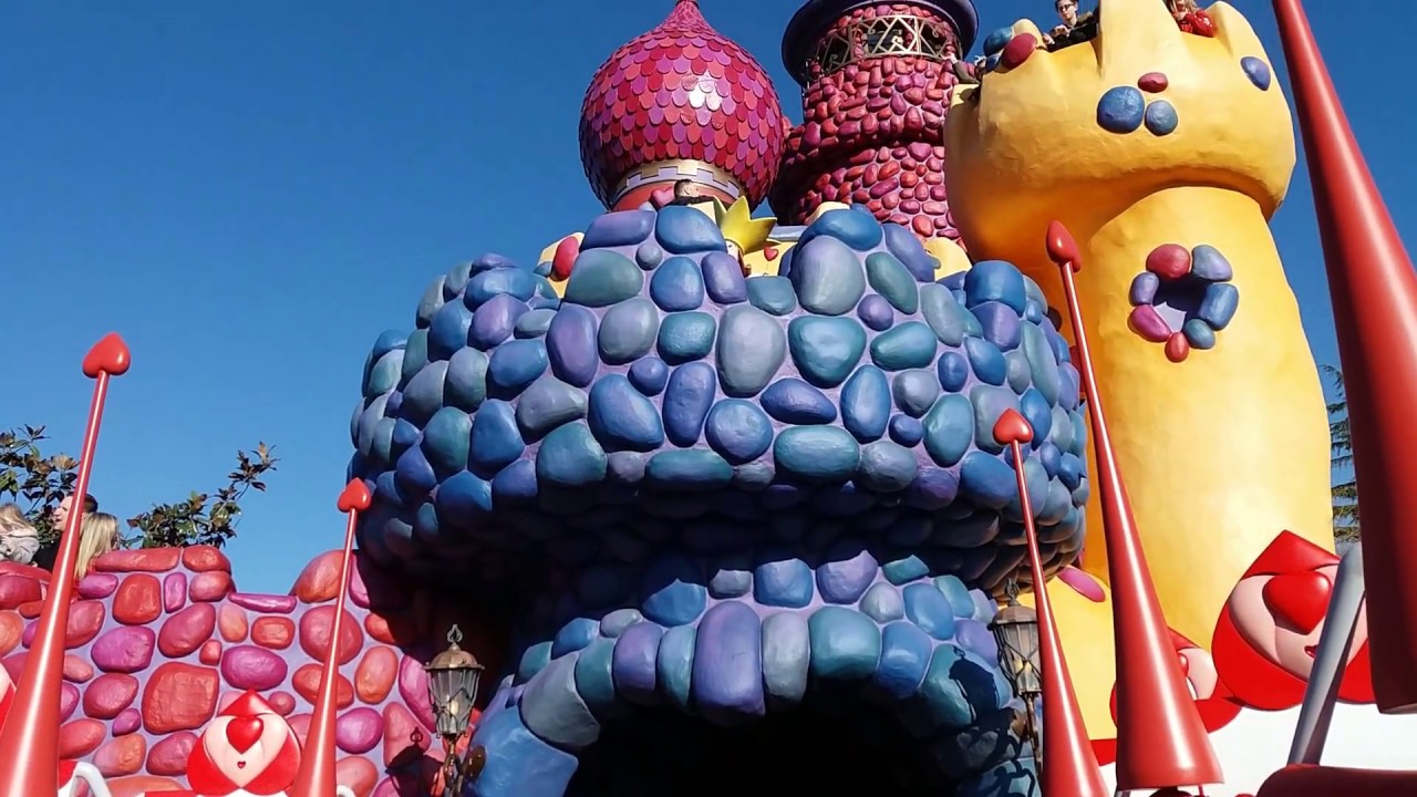 Alice's Curious Labyrinth - Disneyland Paris - YouTube
