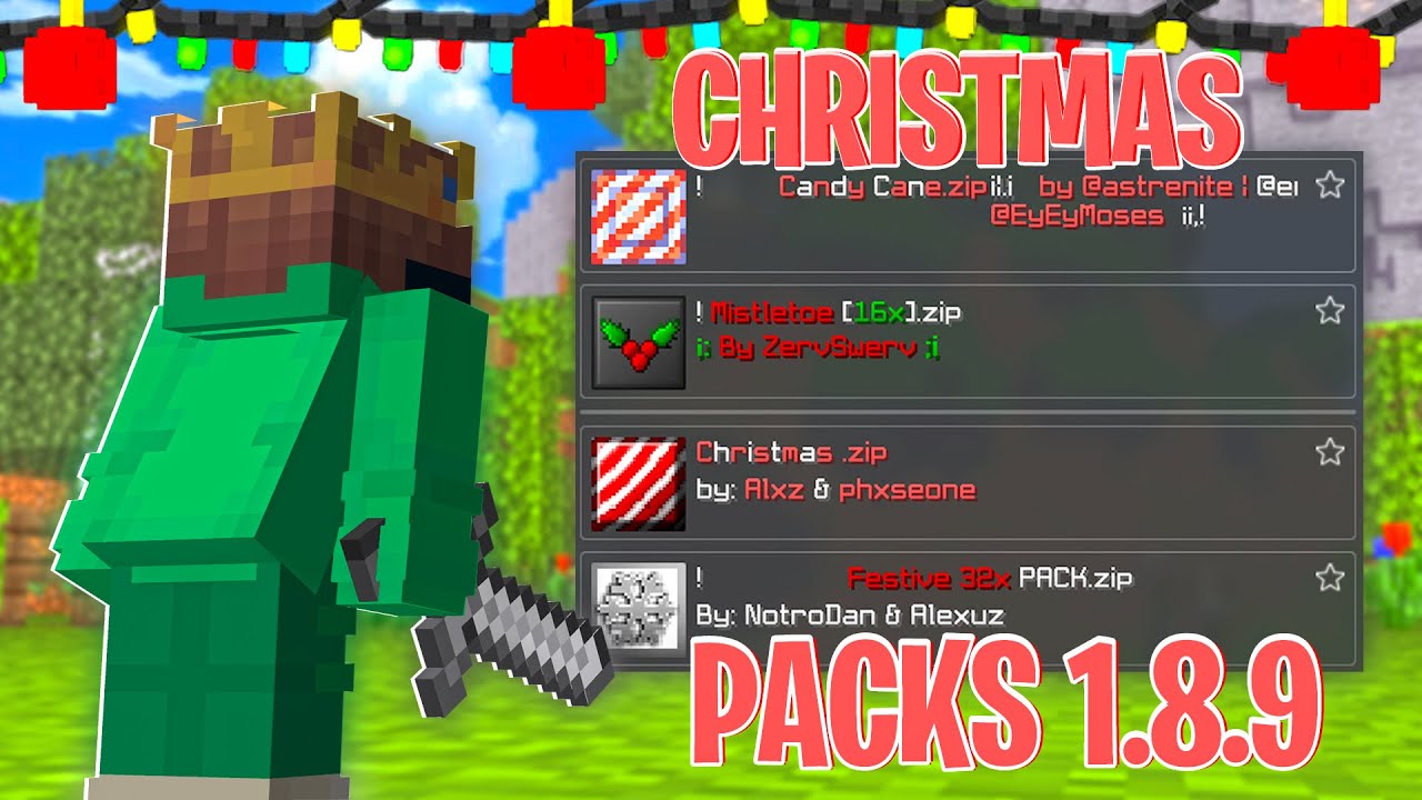 Best CHRISTMAS Aesthetic Texture Pack FPS Boost - YouTube