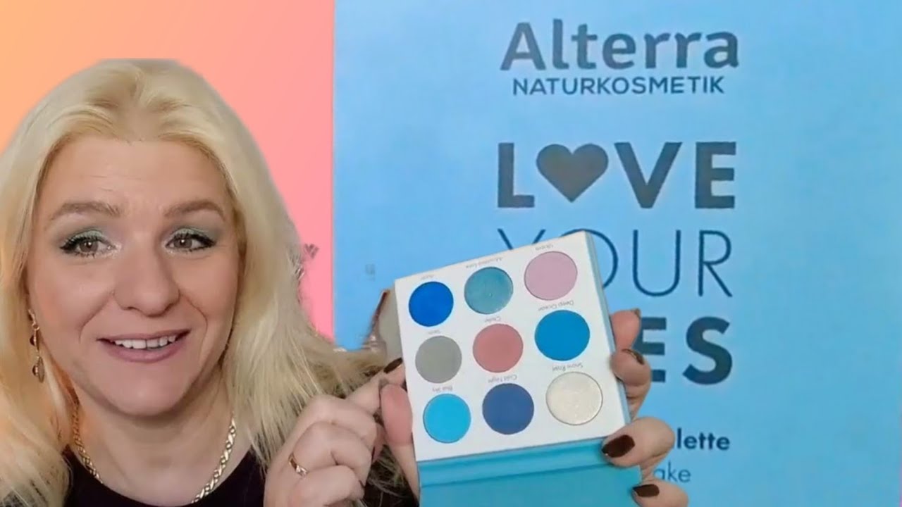 Alterra/ L🖤VE YOUR EYES Palette | Naturkosmetik wie gut ist die? - YouTube