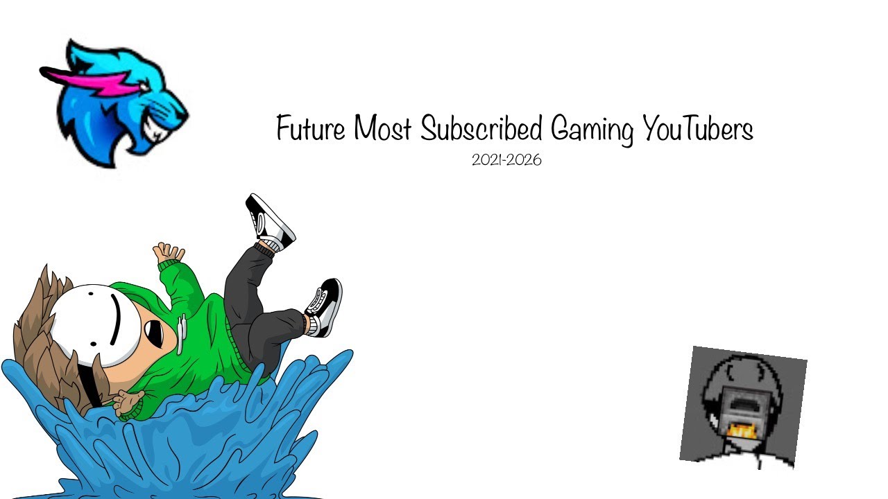 Future Most Subscribed Gaming YouTubers (2021-2026) - YouTube