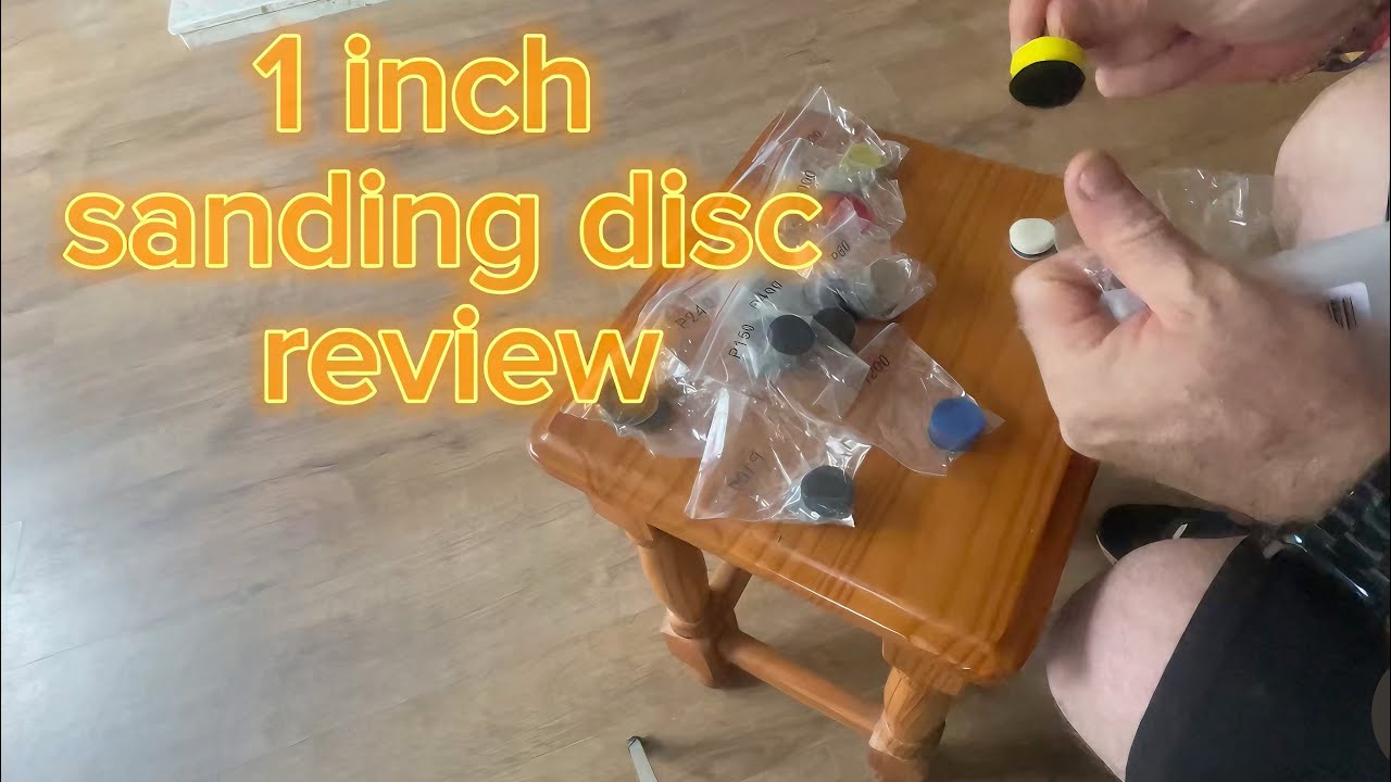 Best sanding disc for small woodwork projects - YouTube