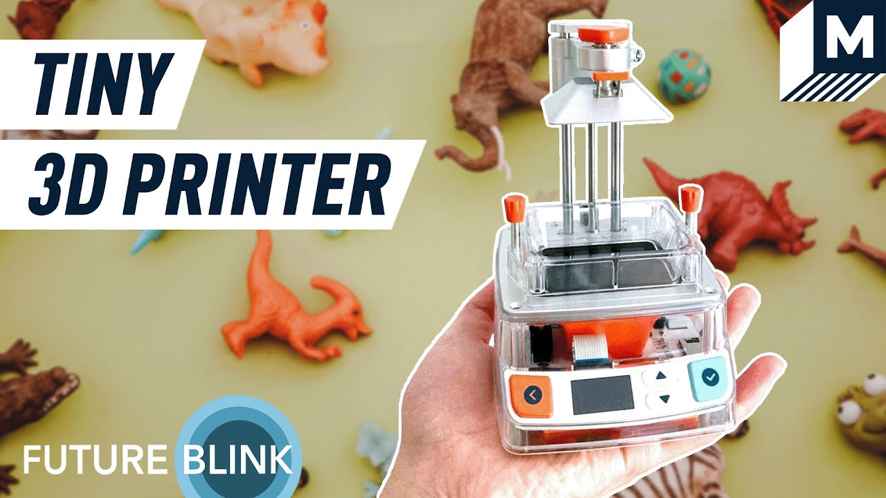 You Can Run This Tiny 3D Printer Off a Powerbank | Future Blink - YouTube
