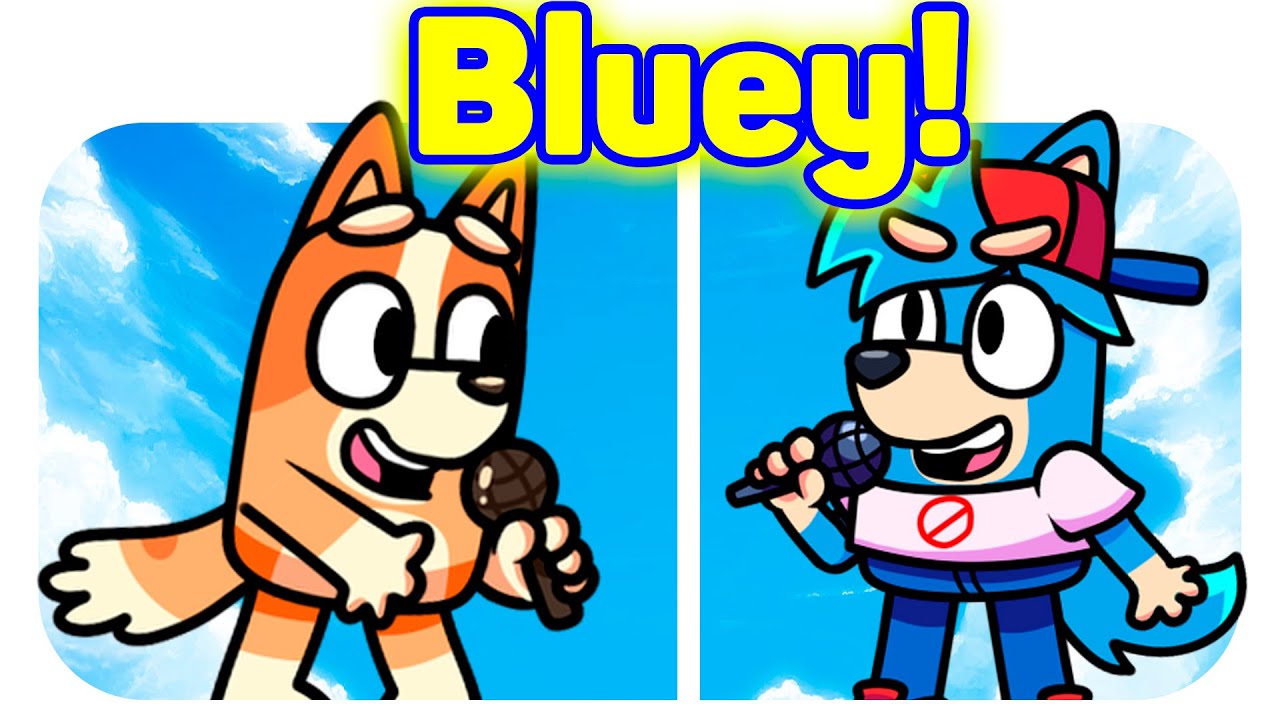Friday Night Funkin' - VS Fnf: Bluey! - YouTube