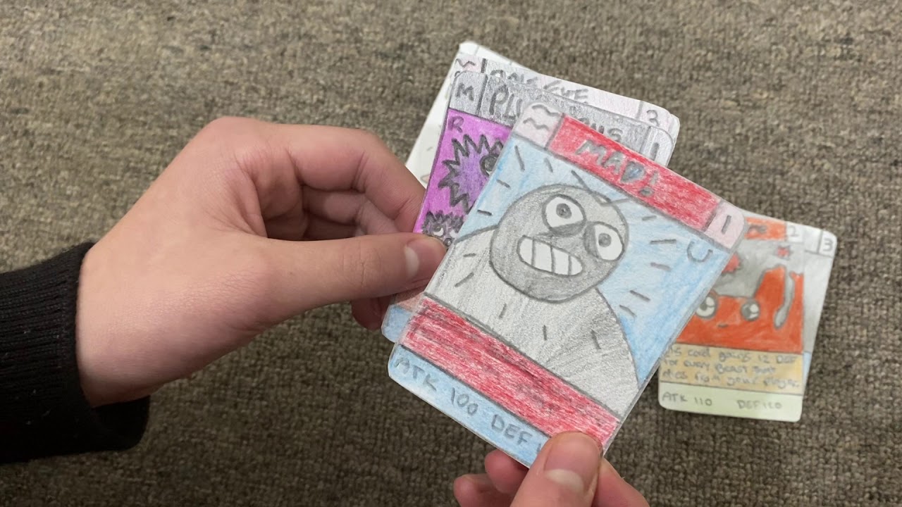 Homemade TCG: Booster Pack Opening! #3 Hero Beast - YouTube