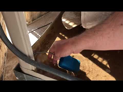 Adjusting a Swamp Cooler float - YouTube