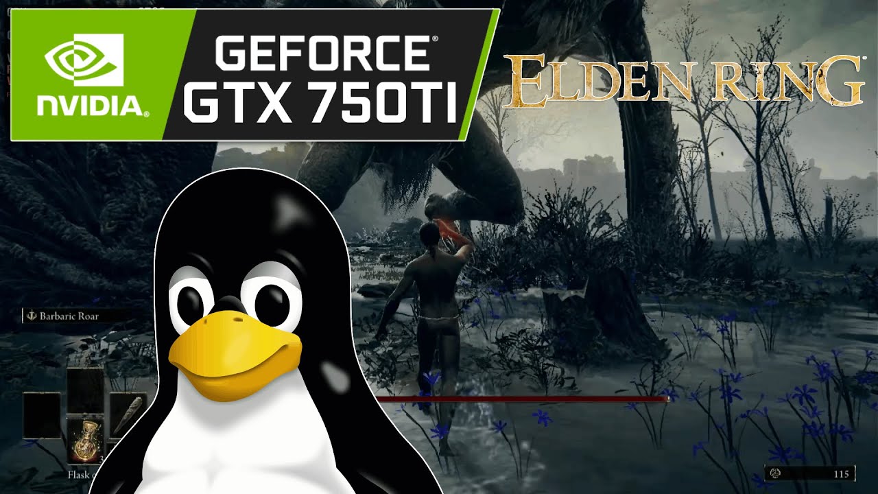 Elden Ring - Arch Linux KDE - GTX 750 Ti 2GB + i5 10400F - YouTube
