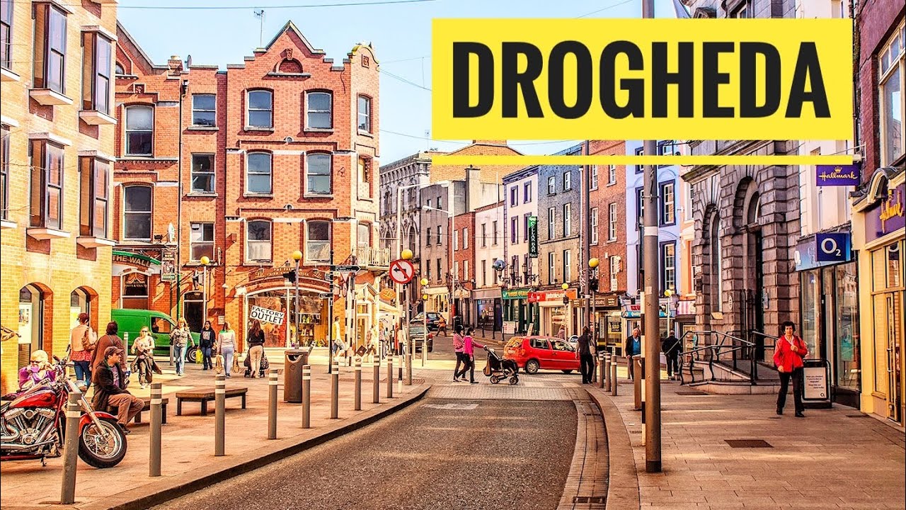DRIVING DROGHEDA TOWN 4K #louth - YouTube