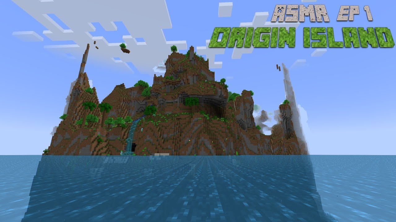 ASMR Minecraft | Origin Island - YouTube