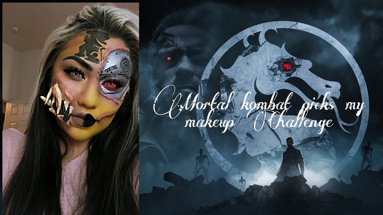 MORTAL KOMBAT Picks My Makeup CHALLENGE!! - YouTube