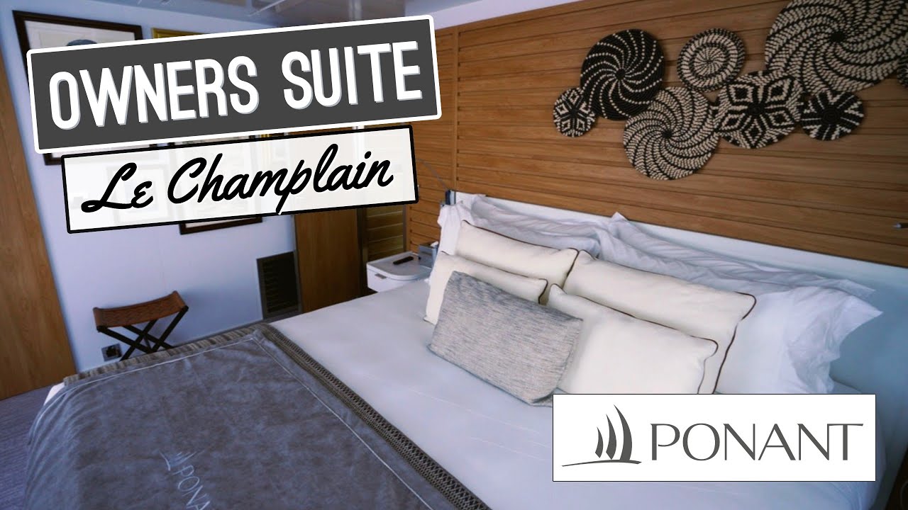 Ponant Le Champlain | Owners Suite Tour - YouTube