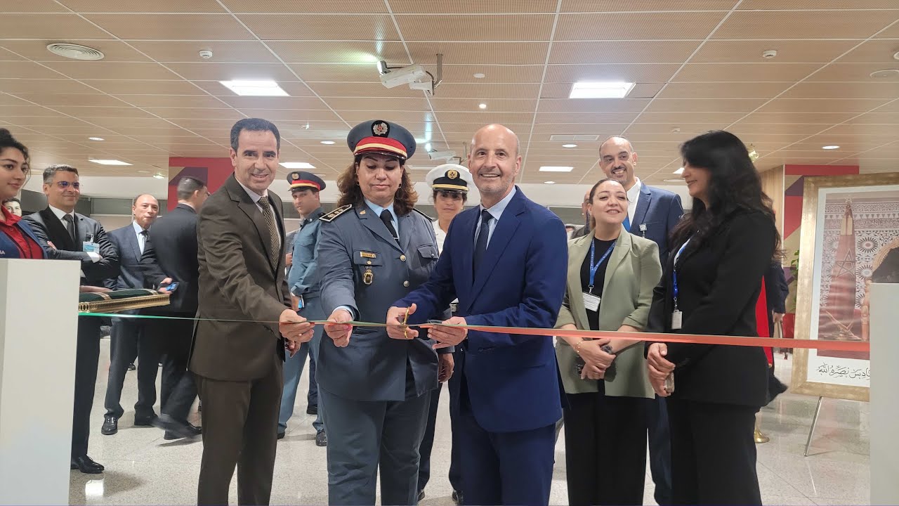 Inauguration d'une nouvelle zone de transit à l'Aéroport Mohammed V de ...