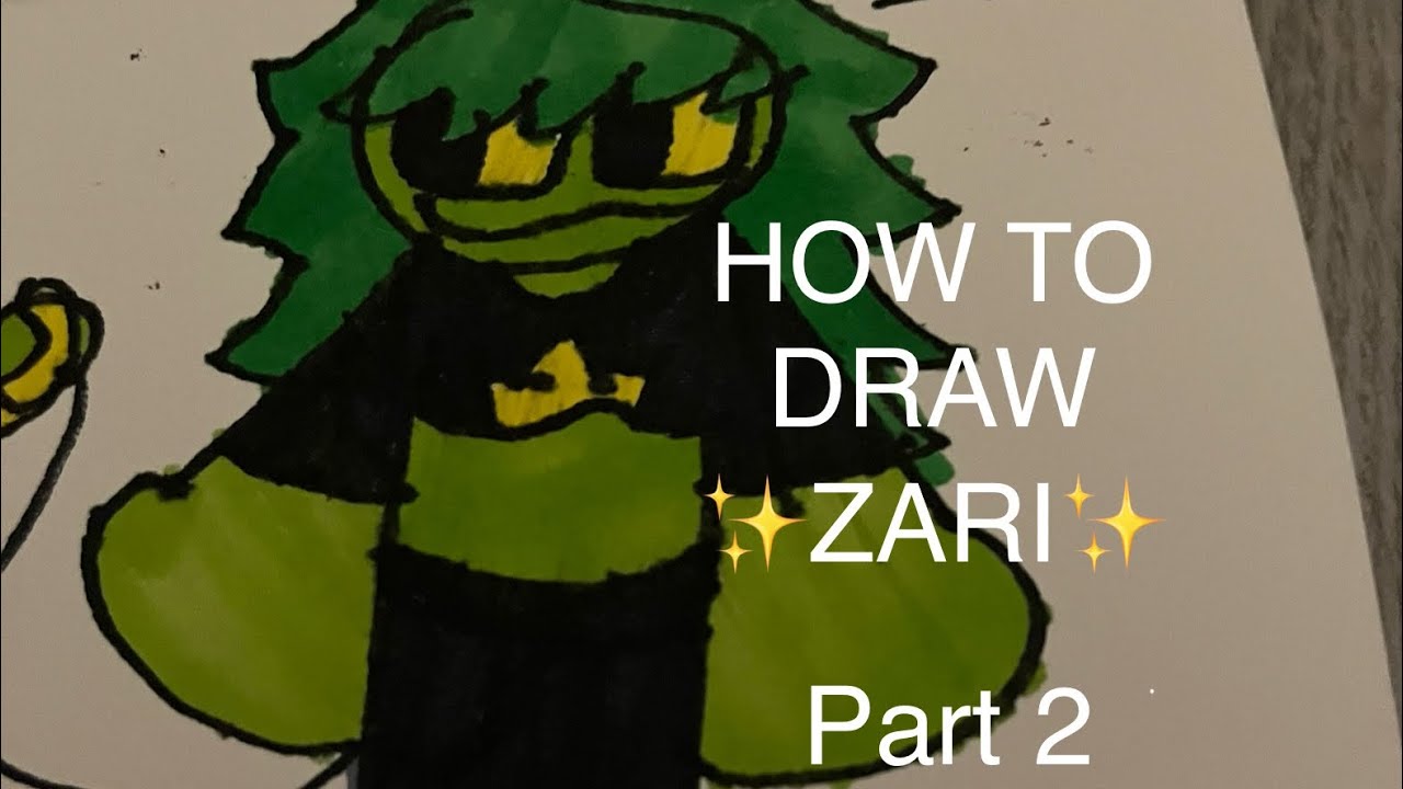 How to draw zari part 2 - YouTube