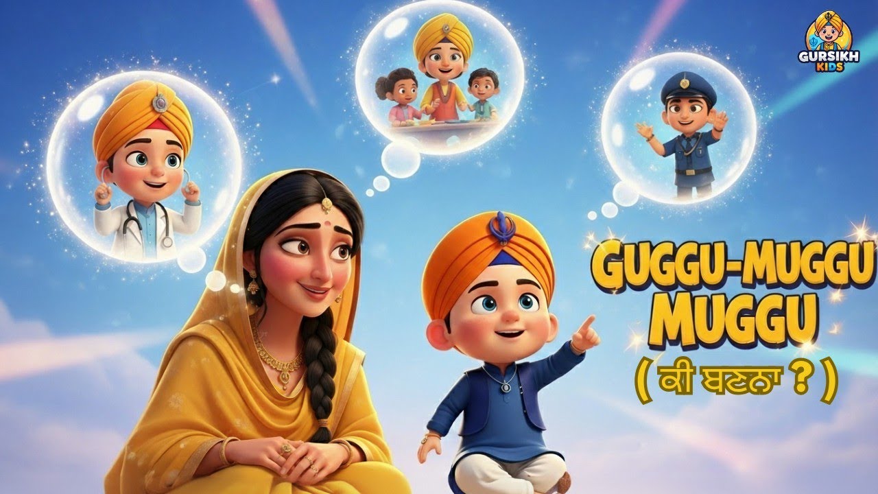 Guggu Muggu - ਕੀ ਬਣਨਾ ? | Funny Punjabi Rhyme | Moral Lesson rhyme ...