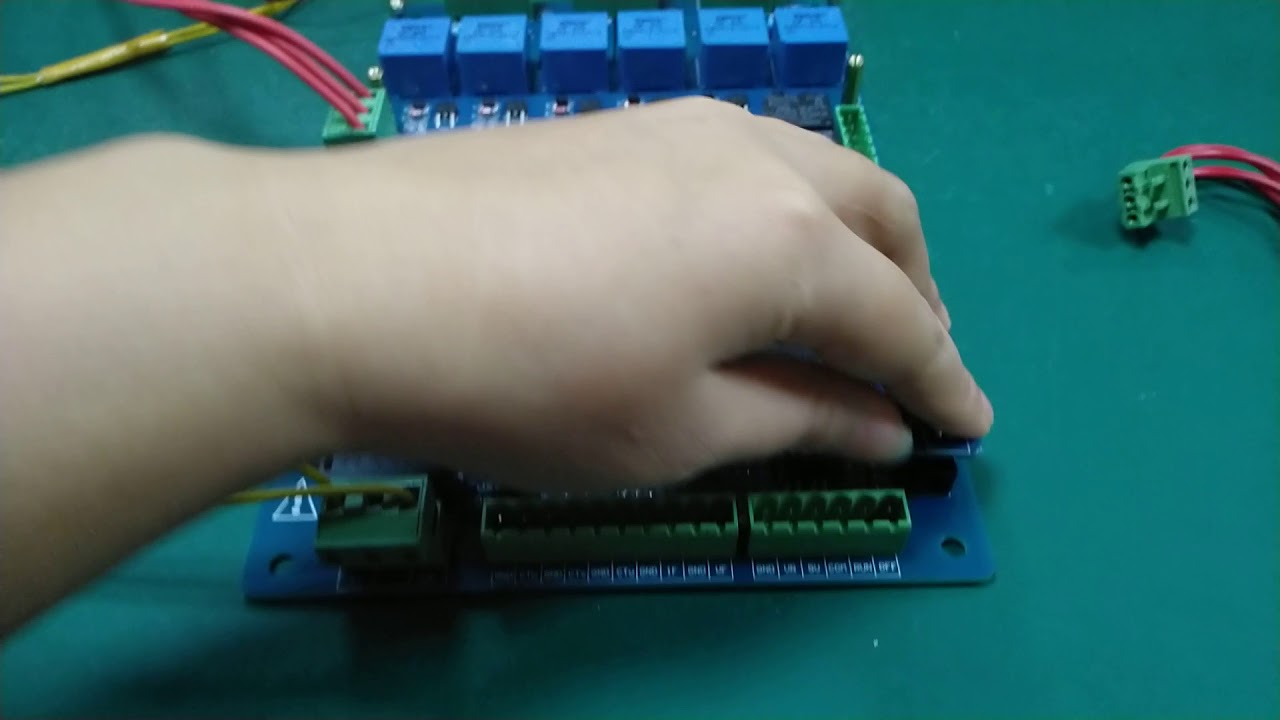 ST33 scr firing card/ thyristor trigger board - YouTube