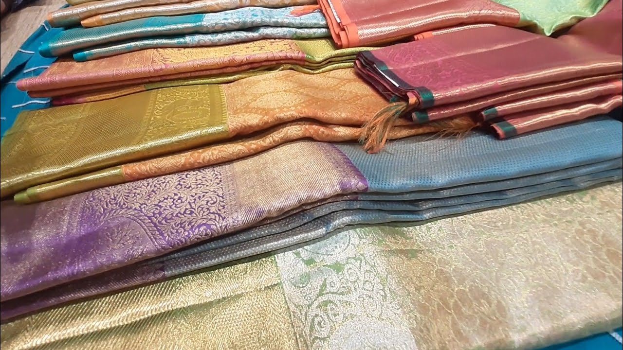 #latest#Kanchipuram#Bridal silk saree collections|#A.S Babu shah# ...