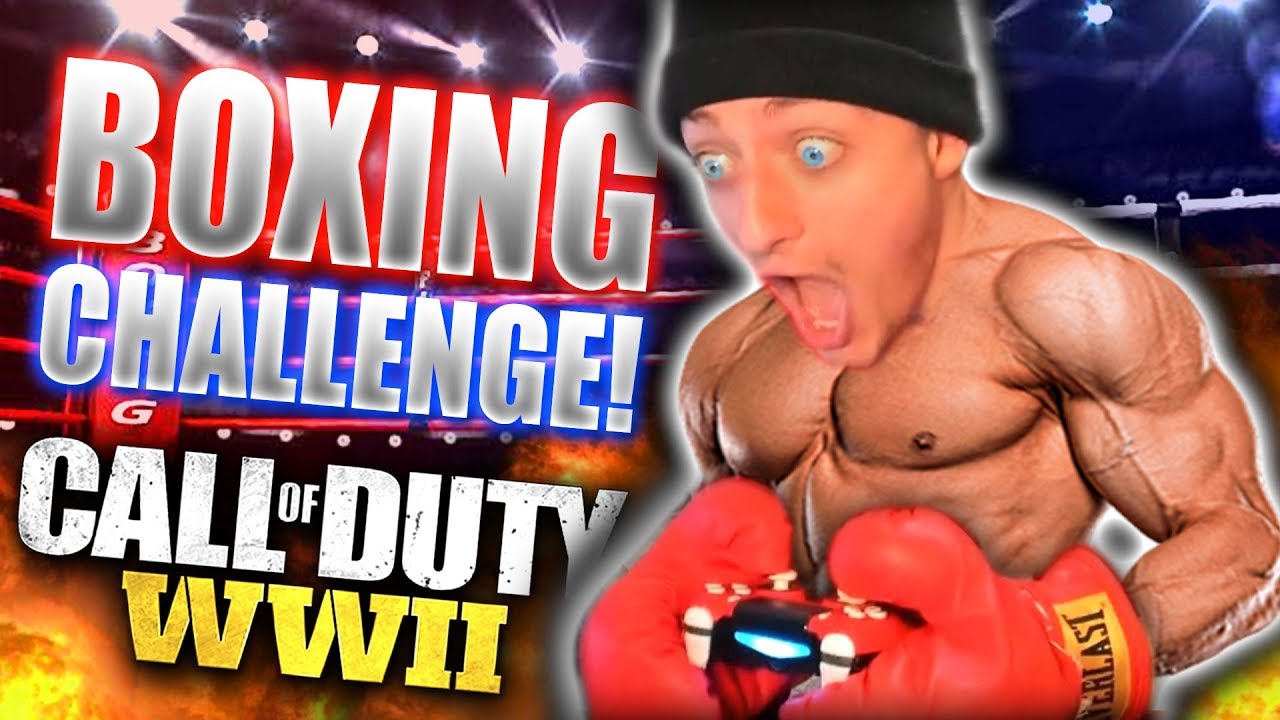 WINNING CALL OF DUTY GUN GAME WITH BOXING GLOVES! *SO INTENSE* - YouTube