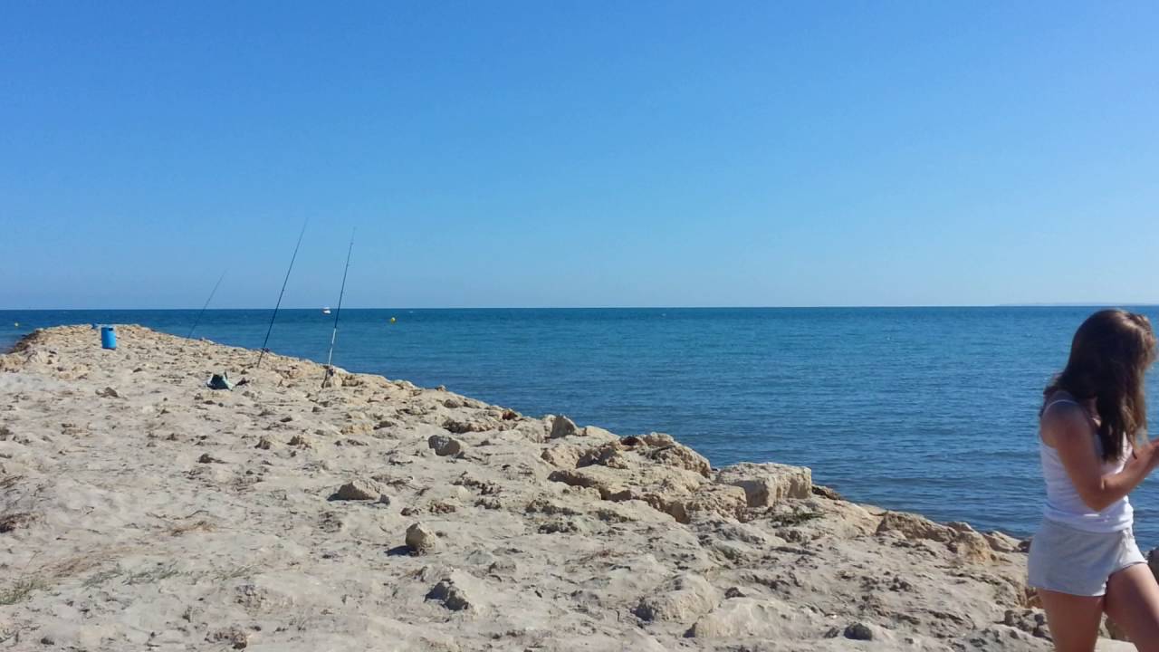 Santa Pola Beach - Spain - YouTube