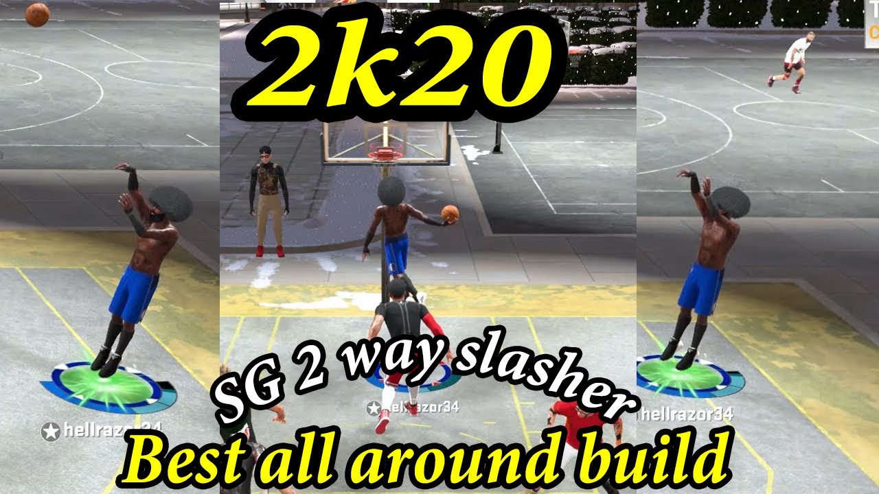 NBA 2k20 2 way slasher. Best sg 2 way slasher - YouTube