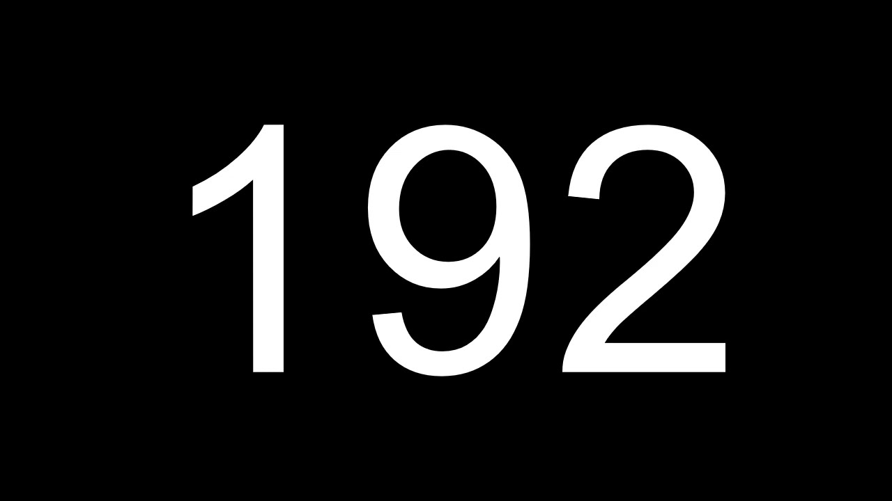 192 - YouTube