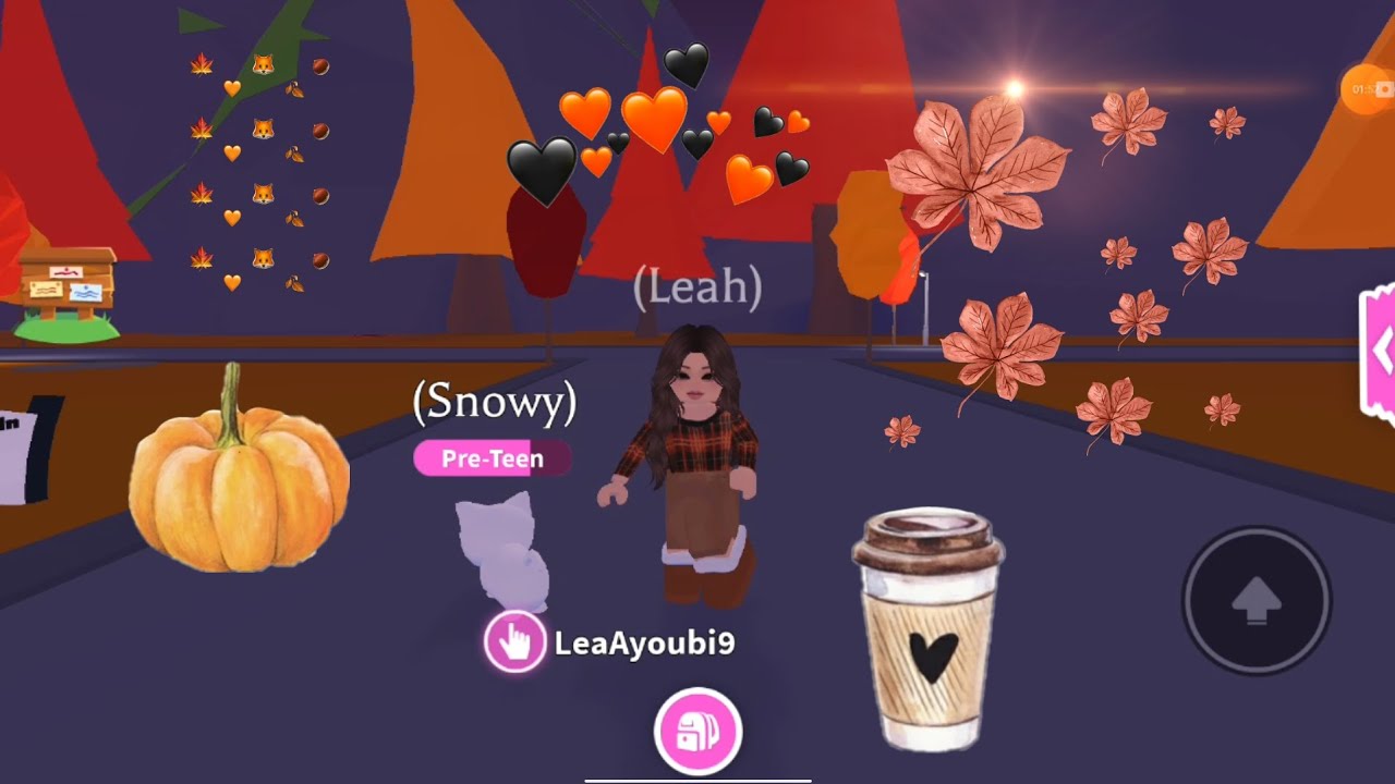 Fall morning routine adopt me (ROBLOX)🍂🍂 - YouTube