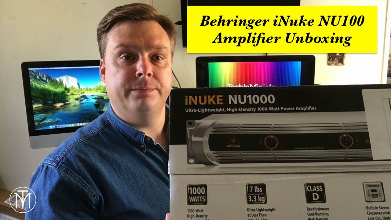 Behringer iNuke NU1000 Unboxing TiM - YouTube