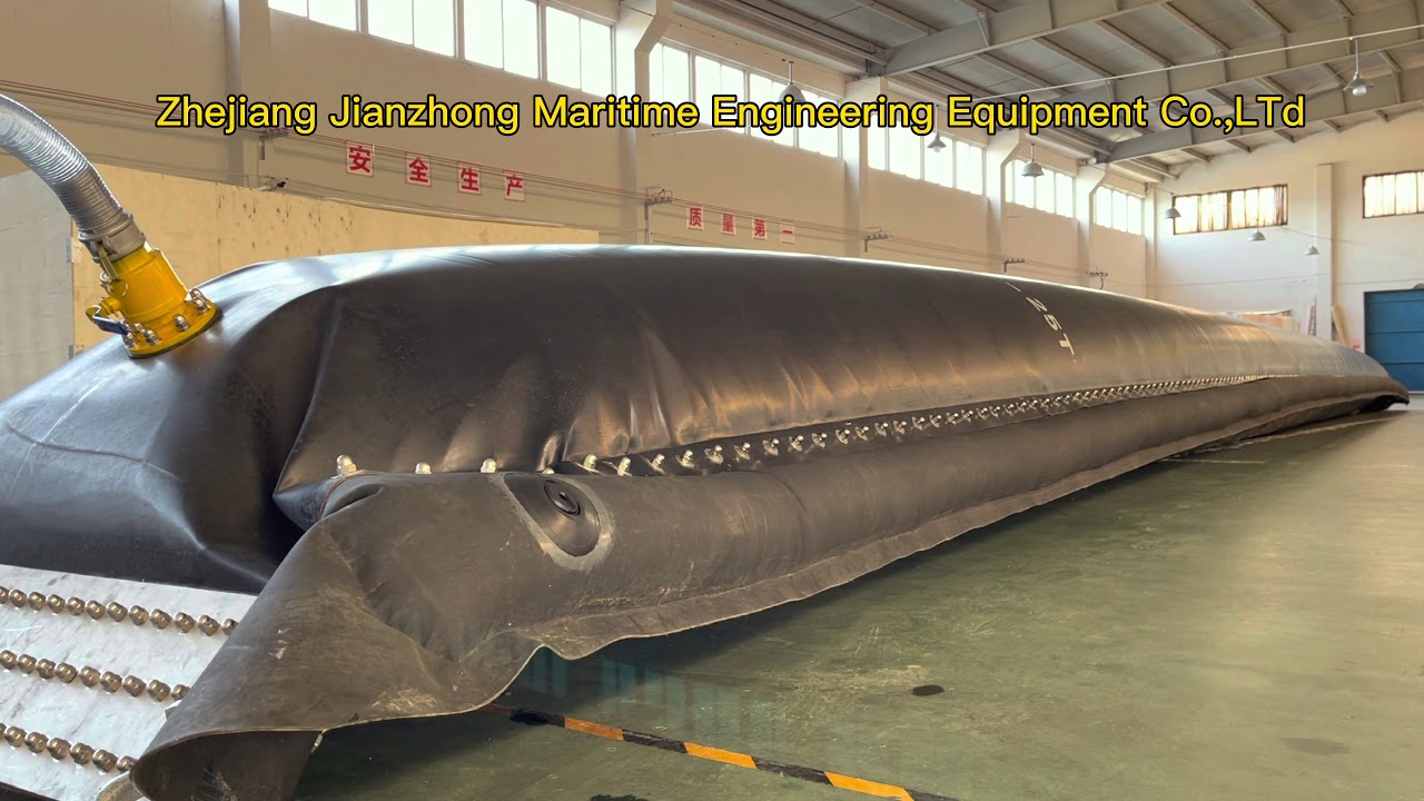 Floating Towable Oil Bladder-Oil Spill Response Equipments - YouTube