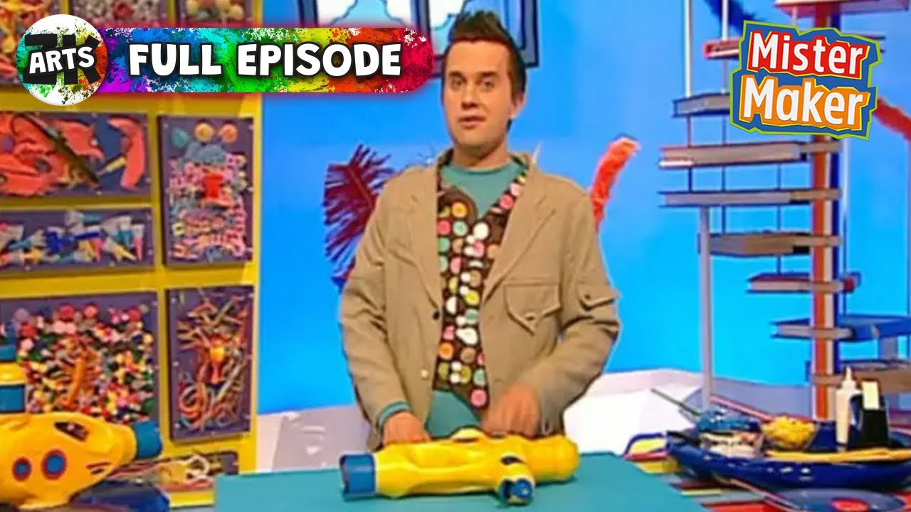 Mister Maker - S2 E9 Submarine Pencil Case | Full Episode | ZeeKay Arts ...