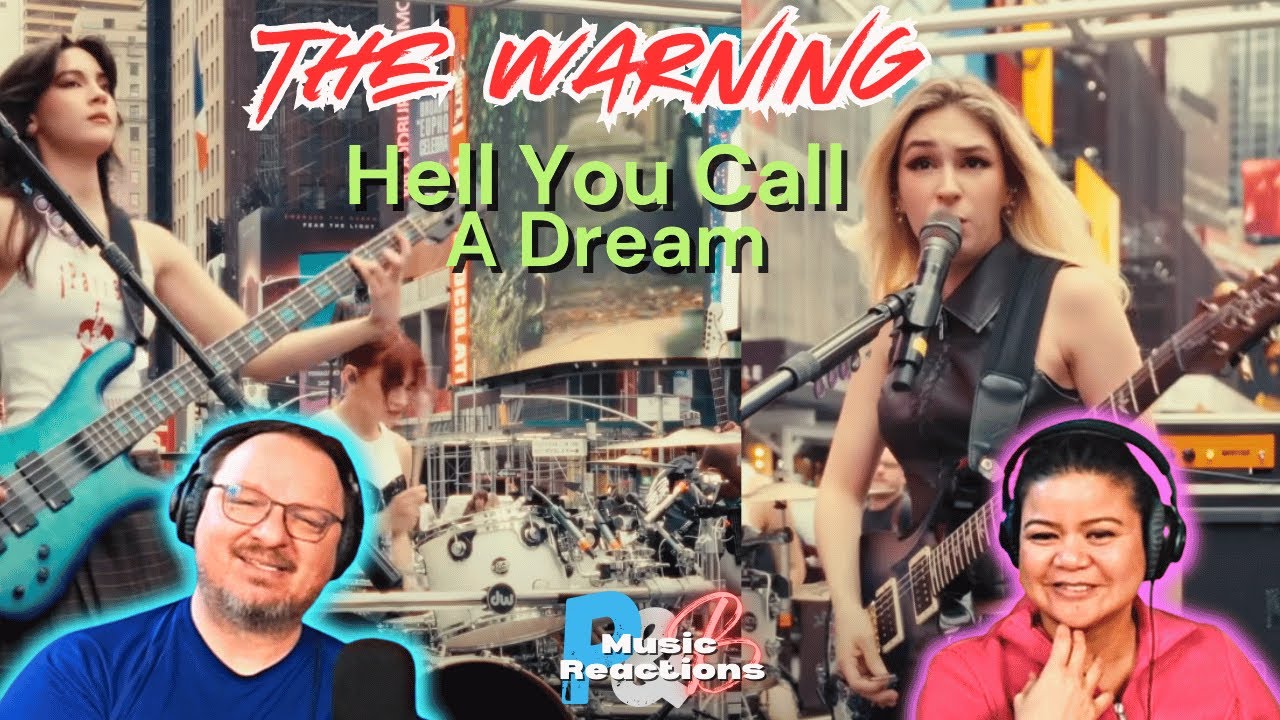 The Warning "Hell You Call a Dream" (Live in Time Square Performance Video) Couples Reaction ...