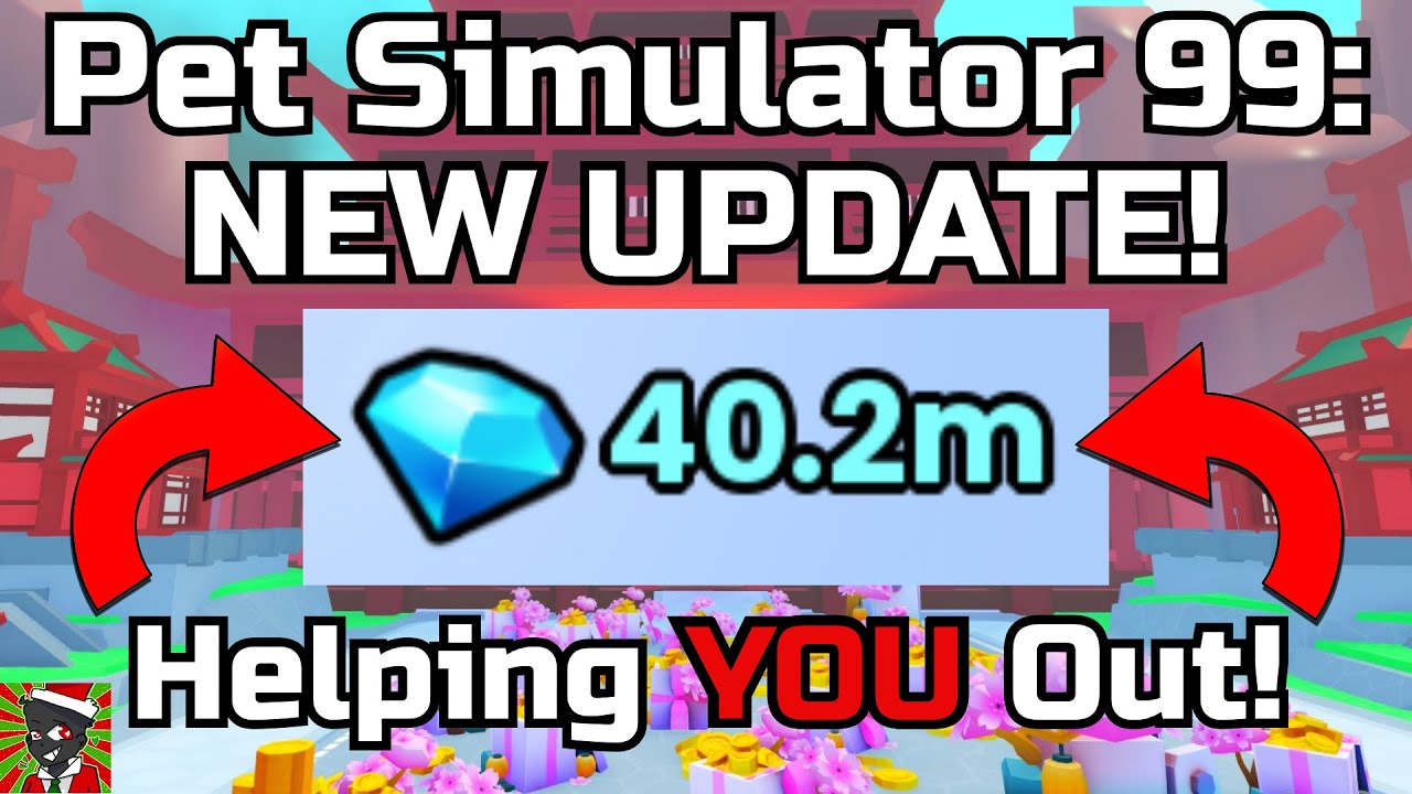 🔴PET SIMULATOR 99: UPDATE! |💎Giving Away MILLIONS Of Gems To Help YOU!💎 ...