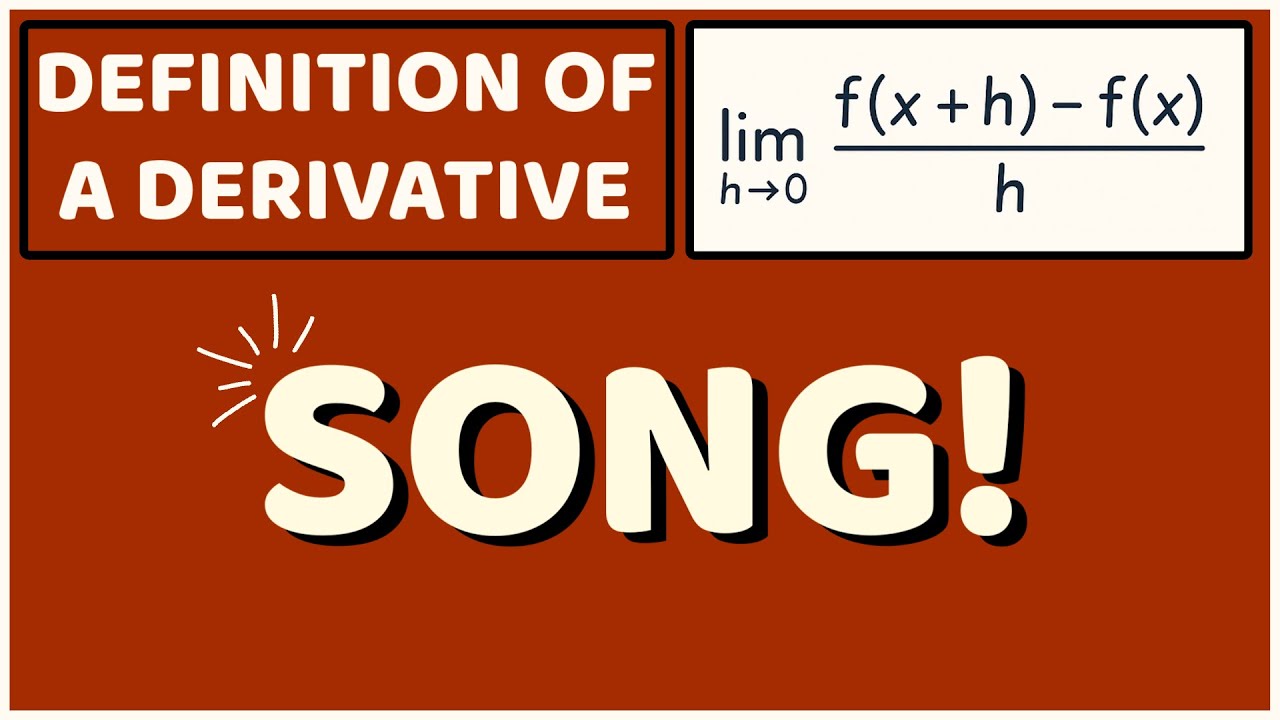 Formal Definition of a Derivative SONG (loop version) | Michael ...
