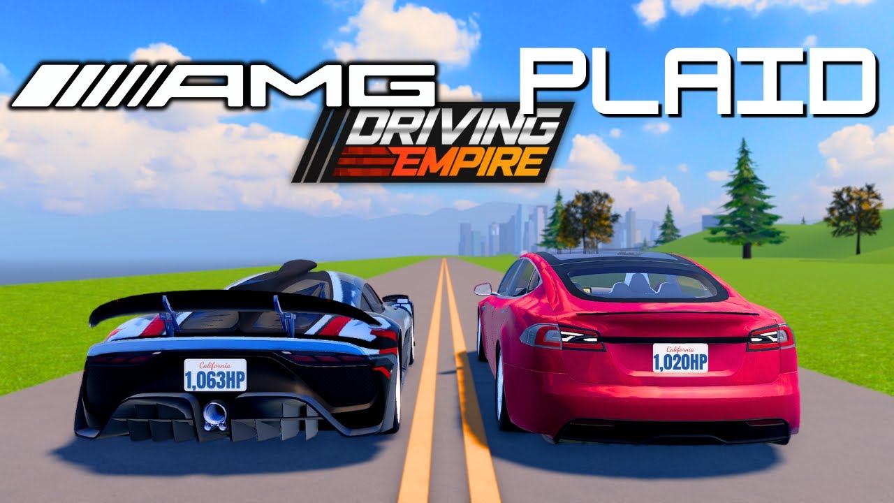 AMG ONE vs Tesla Model S Plaid In Driving Empire! - YouTube