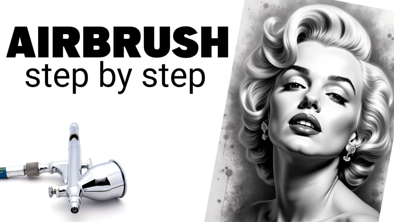 Marilyn Monroe portrait using very thin paint - YouTube