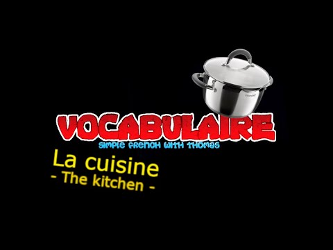 15 Kitchen Items in FRENCH (Part 1)- BASIC VOCABULARY for Beginners ...