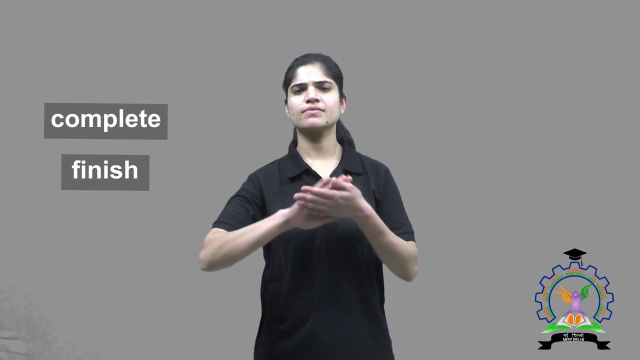 complete, finish - YouTube