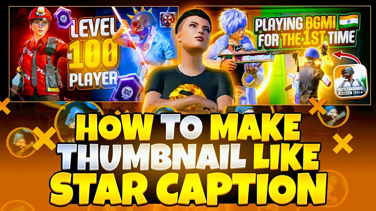 How to Make Thumbnail Like Star Captain 🔥 | Star Captain Thumbnail ...