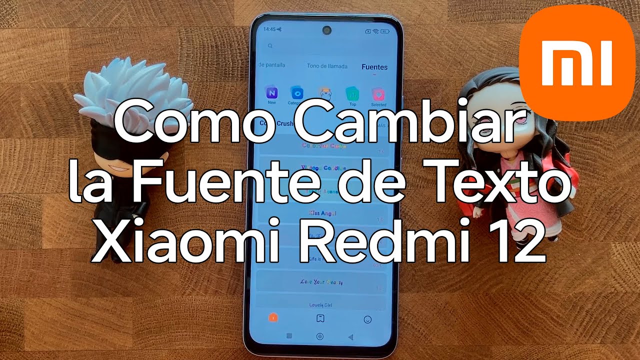 Como Cambiar el Tipo de Letra de un Xiaomi Redmi 12 - Xiaomizate - YouTube
